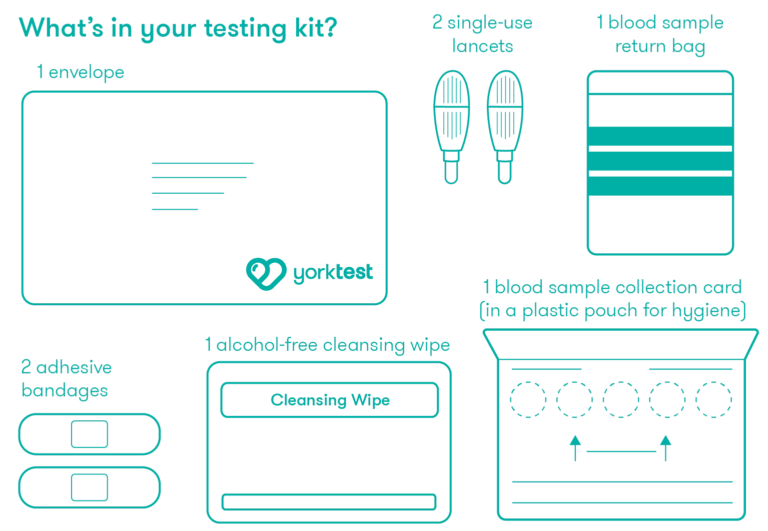Food Allergy Test | At-Home Allergy Blood Test Kit | YorkTest US